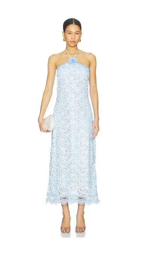 Waimari Beso De Luna Maxi Dress - Blue