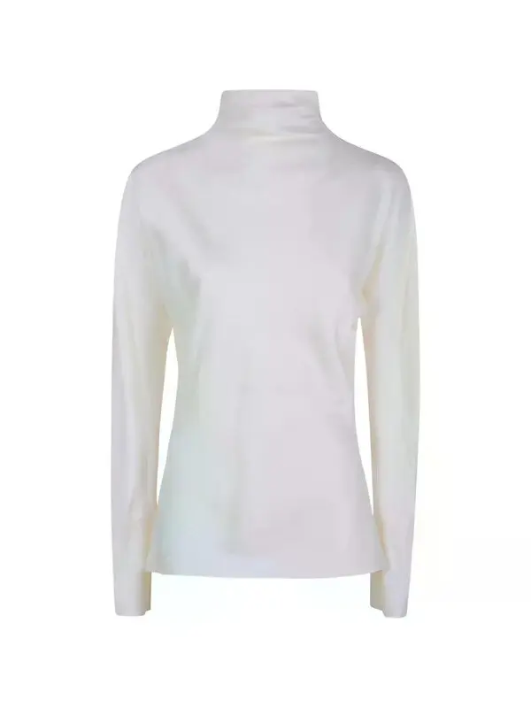 RÓHE High-neck Button-fastening Blouse - Neutrals