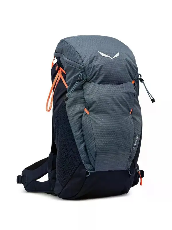 SALEWA Logo Appliqué Drawstring Backpack