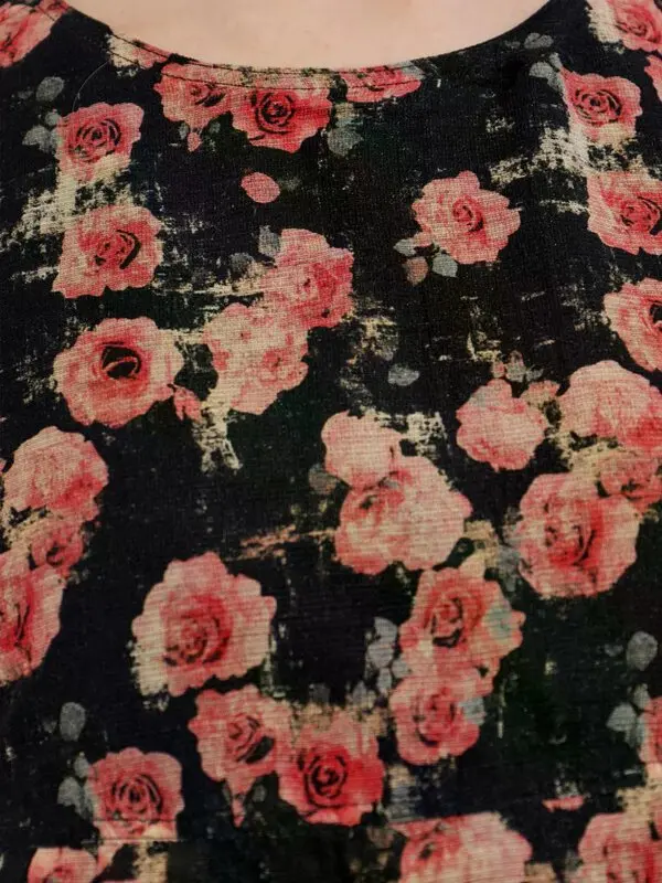 R13 Floral Print Mini Dress