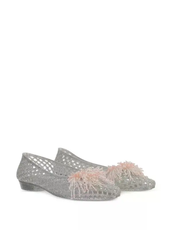 HEAVENLY JELLY Vow Metallic Ballet Flats