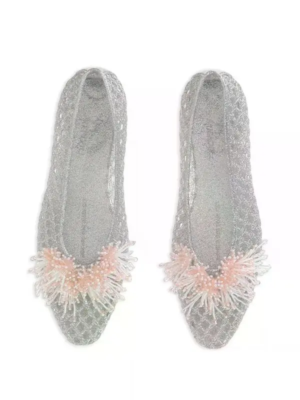 HEAVENLY JELLY Vow Metallic Ballet Flats