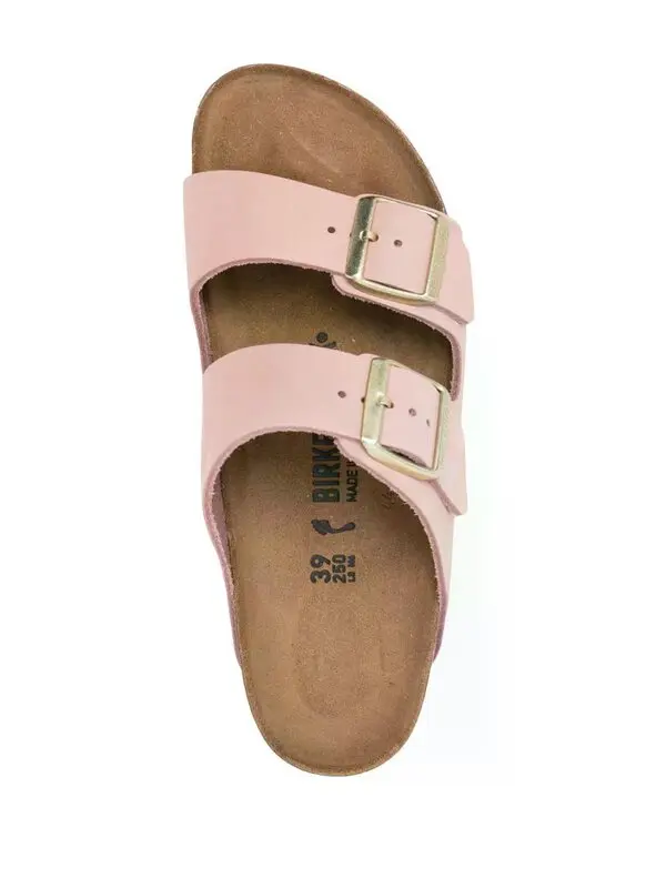 BIRKENSTOCK Arizona Suede Slides - Pink