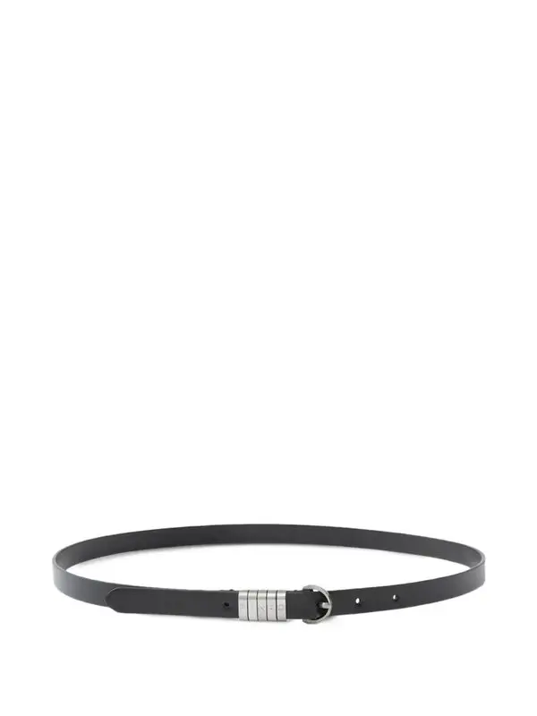 Pinko Belt With Ring Detail - Black