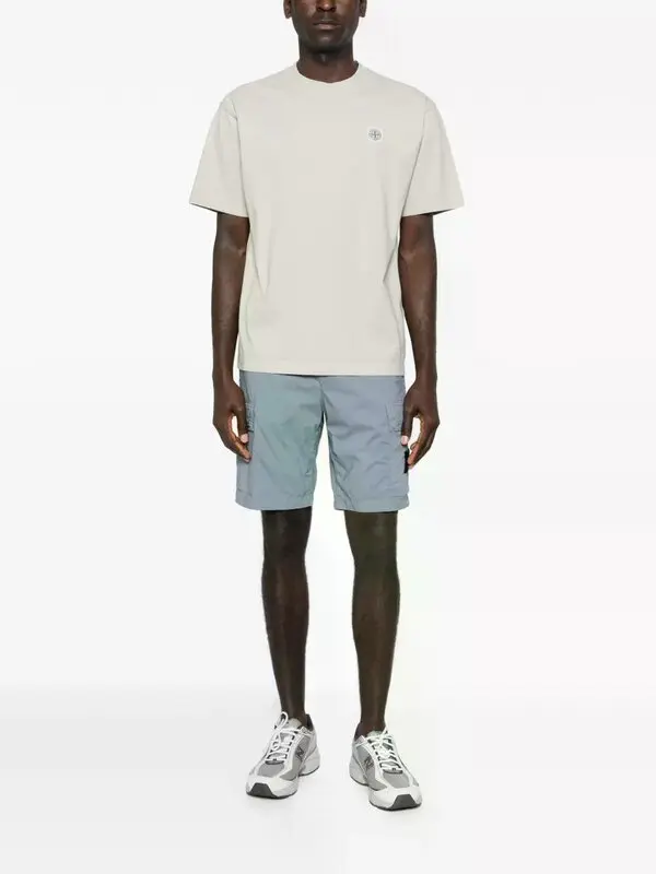 Stone Island Compass-patch T-shirt - Neutrals