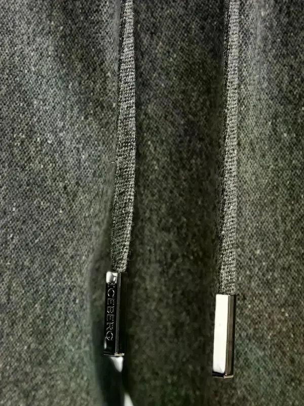 Iceberg Drawstring Button Pocket Trousers