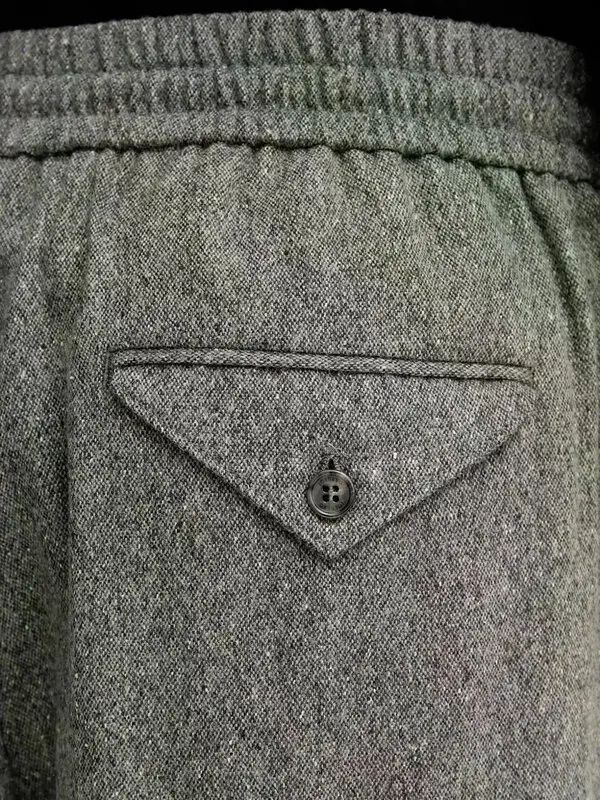 Iceberg Drawstring Button Pocket Trousers