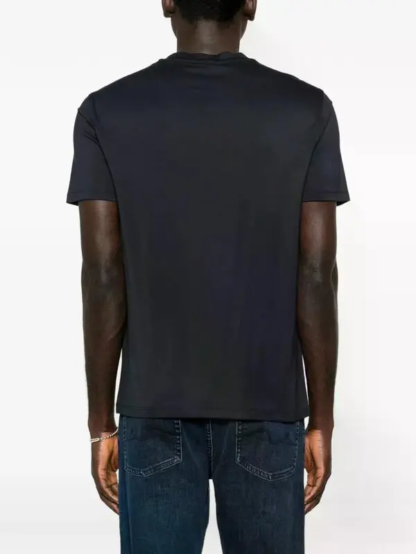 Emporio Armani Logo-detail T-shirt - Black