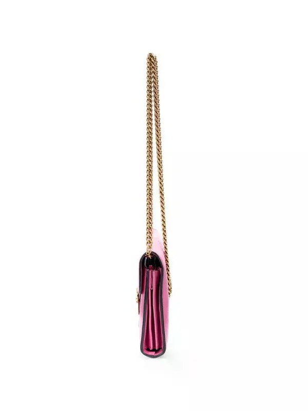 Gucci Marmont Chain Crossbody Bag - Pink