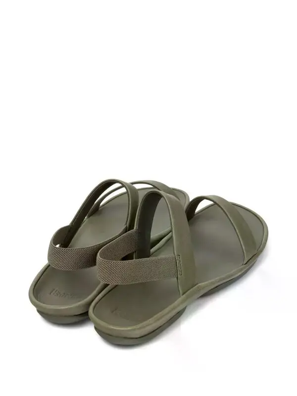 Camper Right Isla Leather Sandals - Green