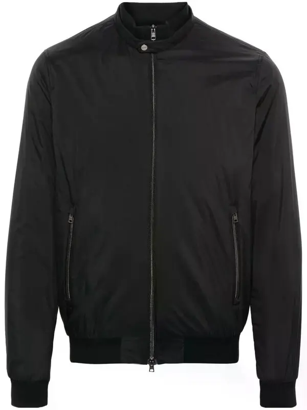 Herno Logo-plaque Bomber Jacket