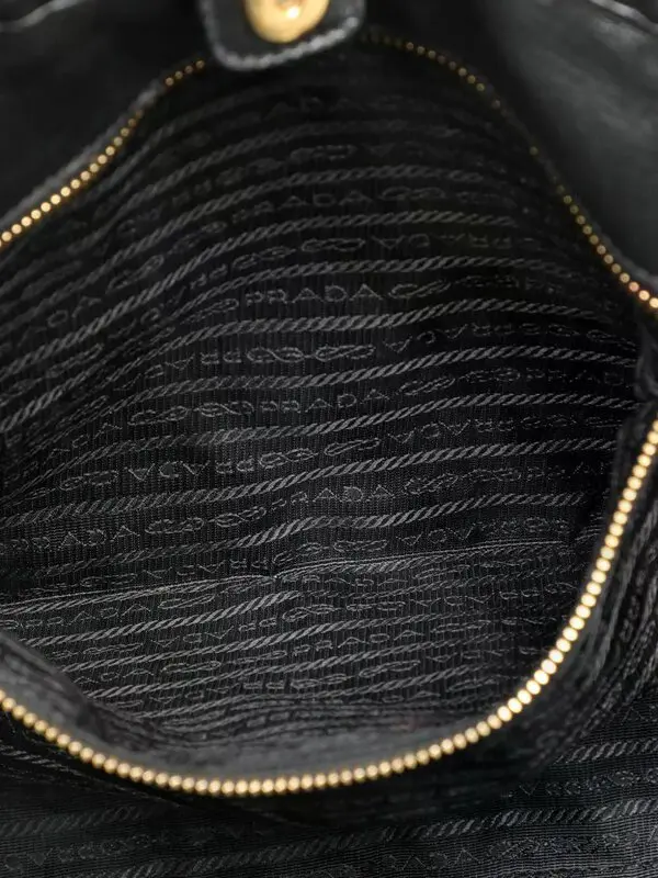 Prada Gaufre Leather Tote Bag