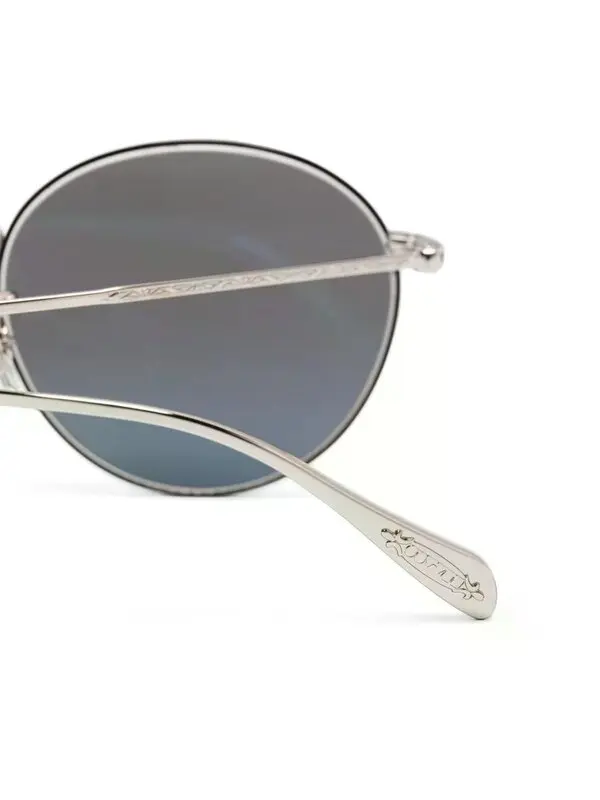 Oliver Spencer Coleridge Sunglasses - Silver