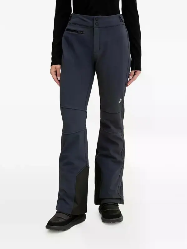 PEAK PERFORMANCE Ski Trousers With Zipped Pocket And Knee Panels - Blue