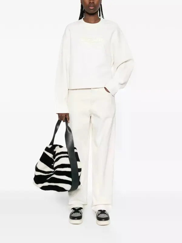 Moncler Logo-patch Crewneck Sweatshirt