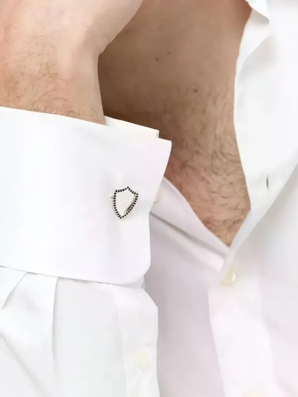 Mateo Shield Diamond Cufflinks