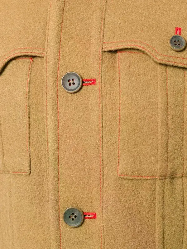 Julien David Pocket Detail Coat