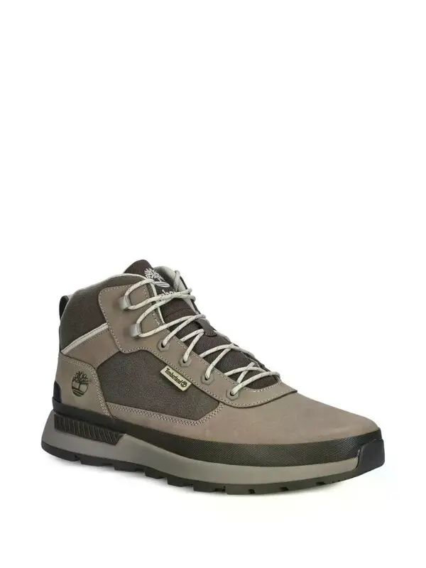 Timberland Logo-embossed High Top Sneakers - Neutrals