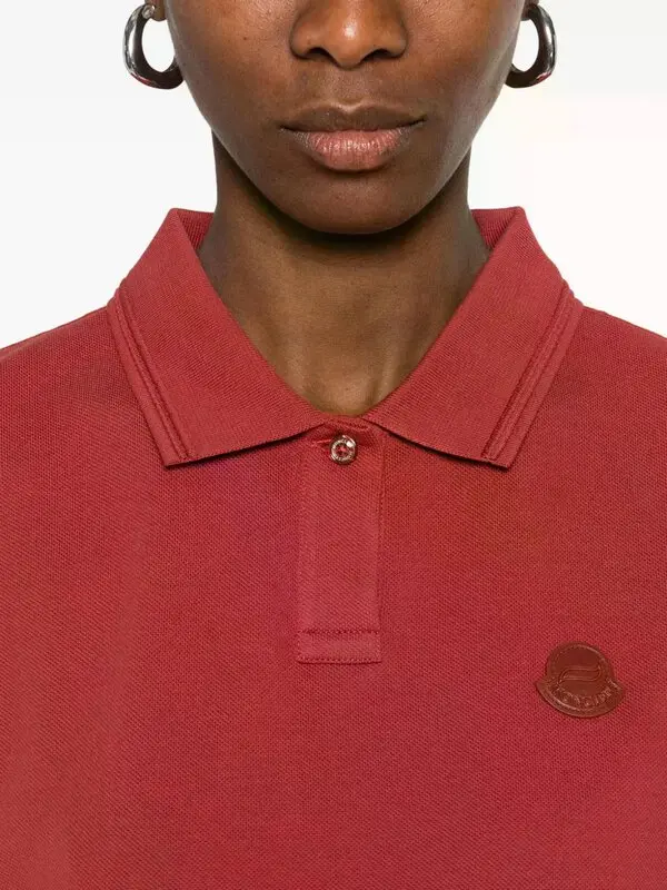Moncler Logo Patch Polo Shirt
