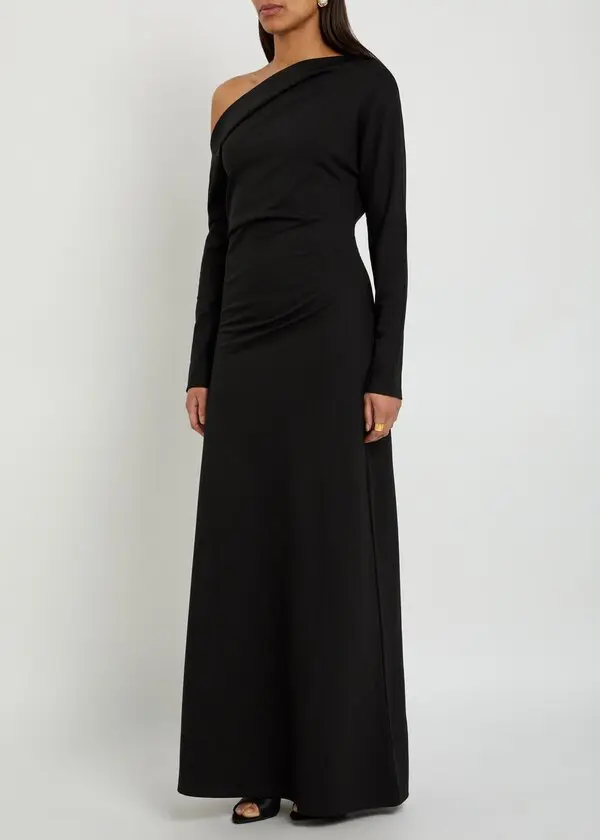 RÓHE Twisted Jersey Maxi Dress