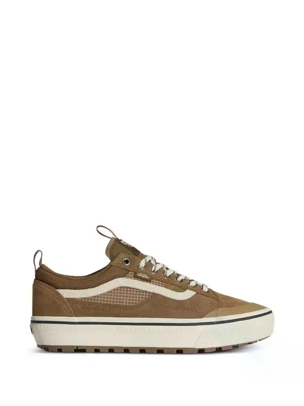 VANS Old Skool Platform Lace-up Sneakers - Brown