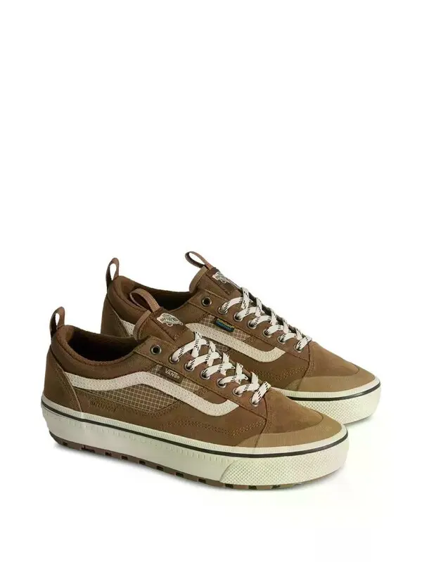 VANS Old Skool Platform Lace-up Sneakers - Brown