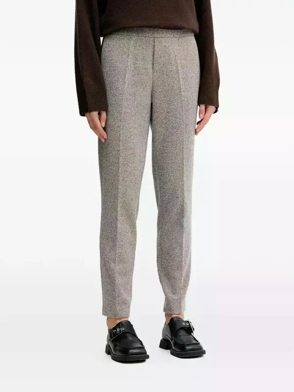 Marc O'polo Flecked Straight-leg Trousers