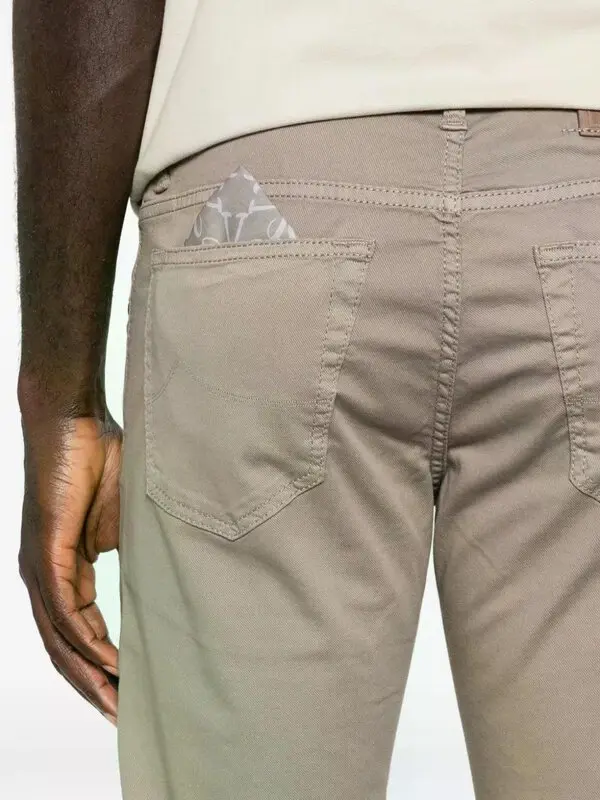 Jacob Cohen Light Brown Button-up Jeans - Neutrals