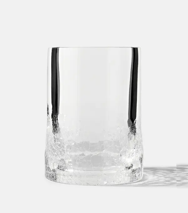 MICHAEL VERHEYDEN Frusen Low Glass Vase - Transparent