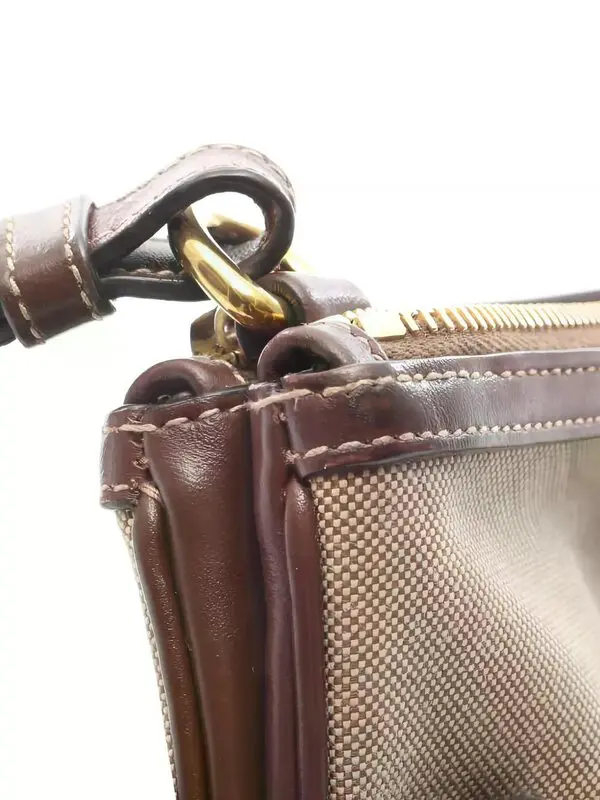 Prada Jacquard Logo Shoulder Bag