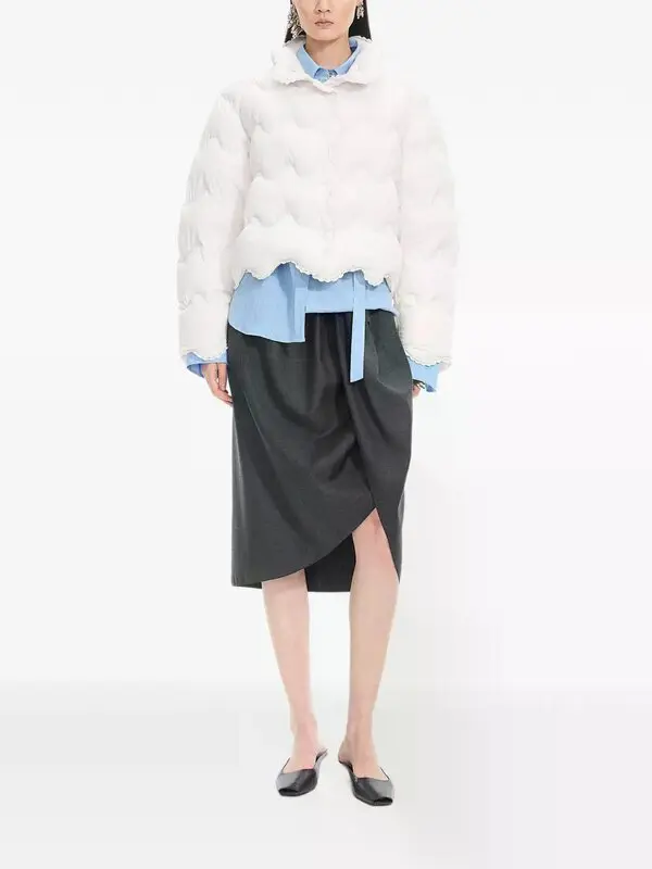 JNBY Wave Quilted Jacket - Neutrals