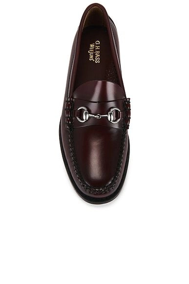 G.H.BASS Lincoln Bit Weejun Loafer - Wine
