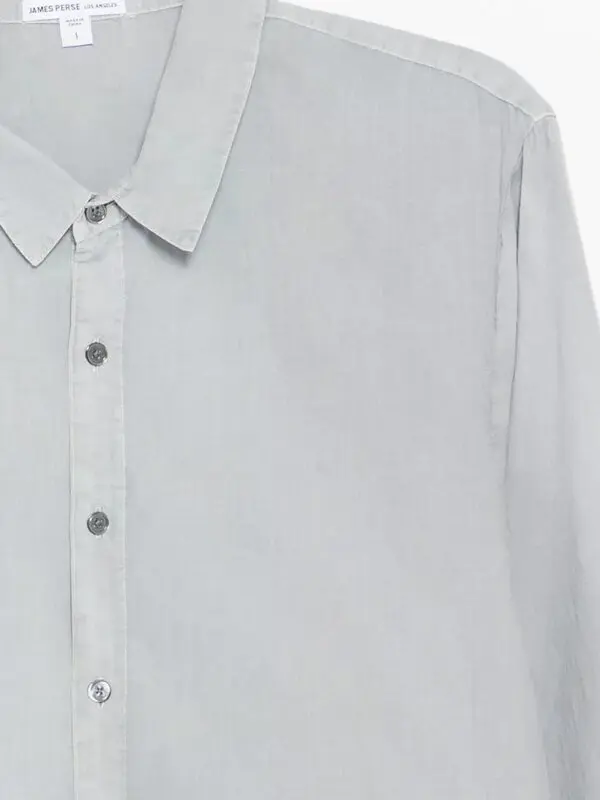 JAMES PERSE Button Standard Shirt - Grey