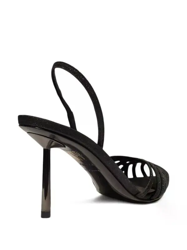 LE SILLA Strappy Heeled Sandals - Black