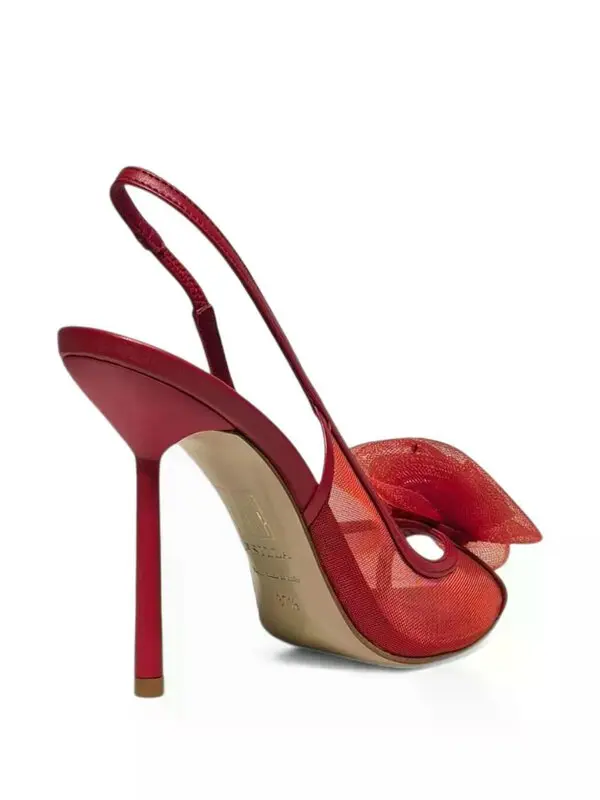 LE SILLA Heeled Sandals With Floral Detail - Red
