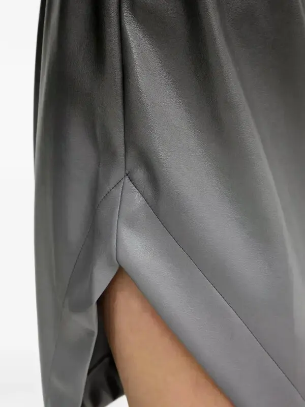 MMC STUDIO Shirred Ombré Asymmetric Skirt