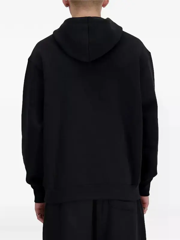 NEW BALANCE Logo-print Hoodie - Black