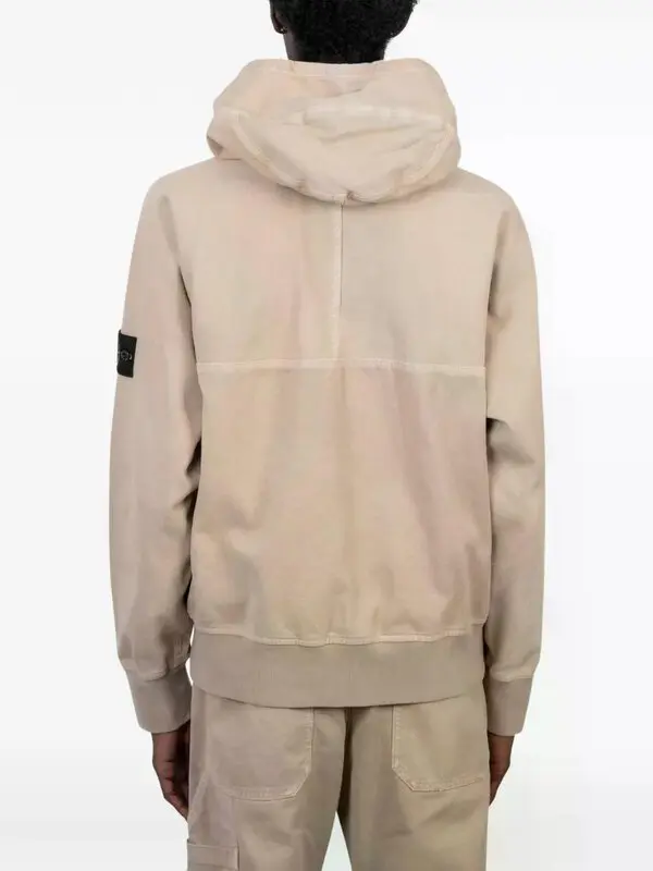 Stone Island Logo-patch Hooded Jacket