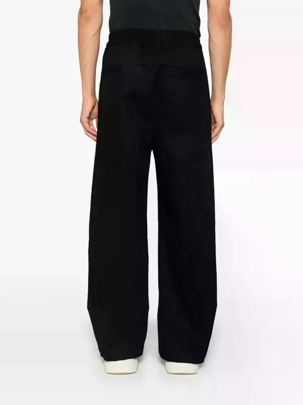 THOM KROM Straight-leg Trousers - Black
