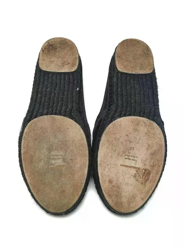 Dolce & Gabbana Patch-embellished Flat Espadrilles