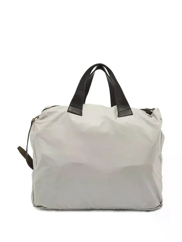 FERRAGAMO Leather-panel Pocketed Tote Bag