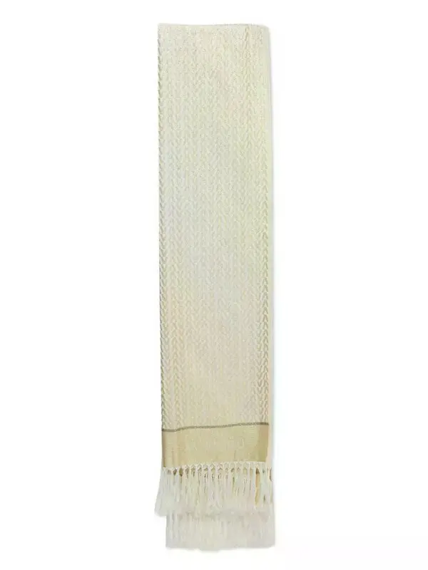 Valentino Garavani Jacquard Monogram Scarf - Neutrals