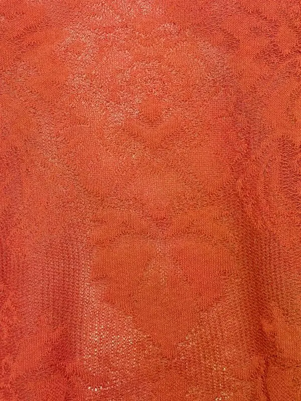 Missoni Floral Knit Sweater - Orange