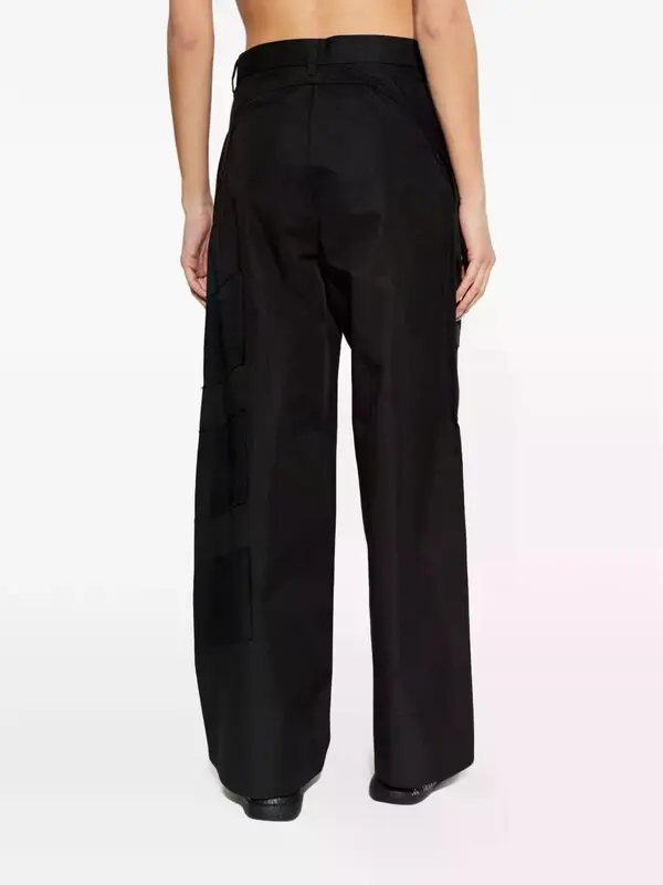 Y3 Cotton Cargo Trousers