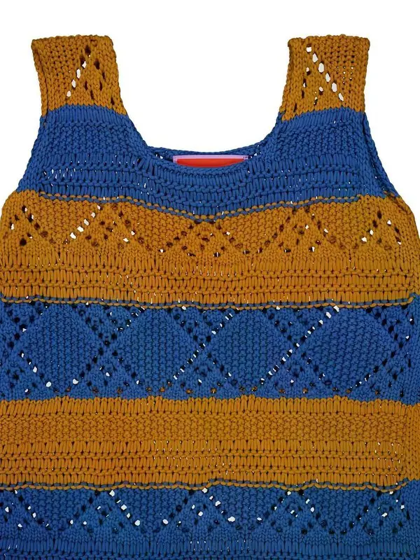 La DoubleJ Open Stitch Fringed Dress