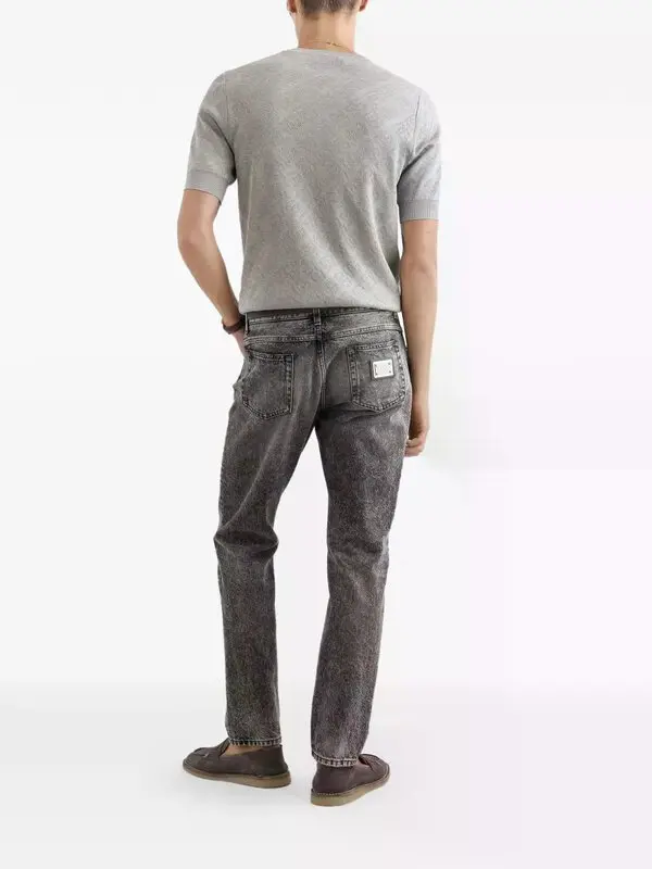 Dolce & Gabbana Logo Plaque Jeans