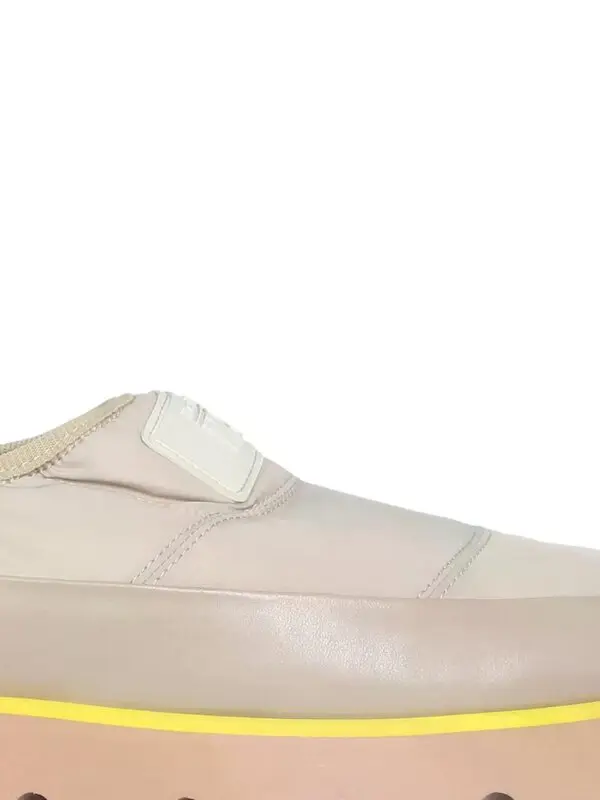 MSGM Platform Logo Patch Sneakers