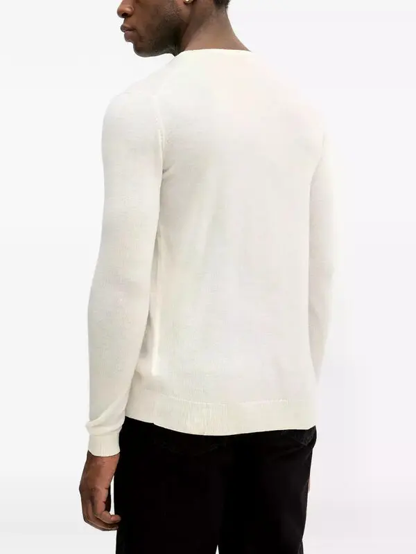 Karl Lagerfeld Crew Neck Logo Sweater