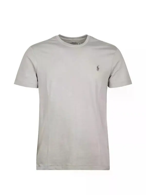 Polo Ralph Lauren Logo-embroidered T-shirt - Grey