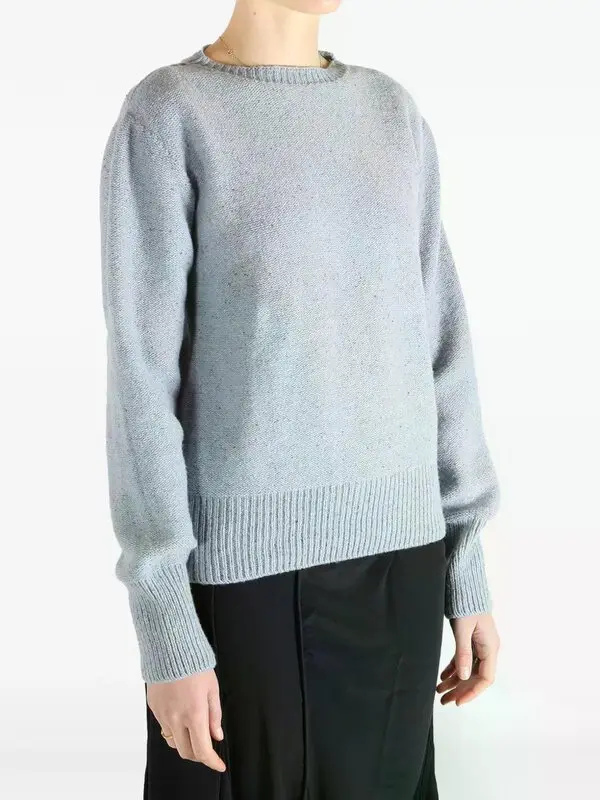BASERANGE Ribbed Knit Crew Neck Sweater